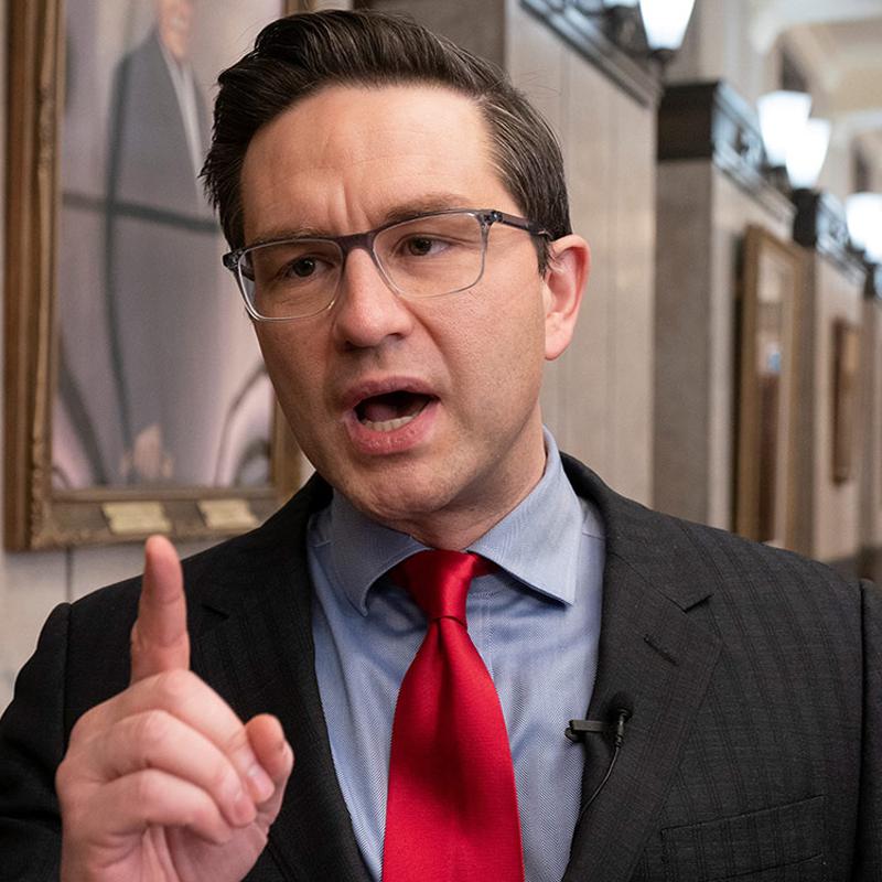 Pierre Poilievre The Pied Piper Of The Blank Cheque Base Crier Media